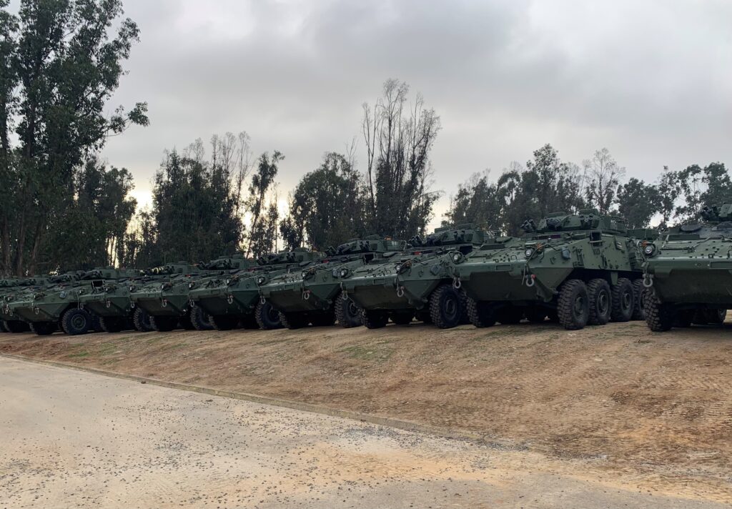 CCC delivers light armoured vehicles to Chilean Navy - Canadian ...